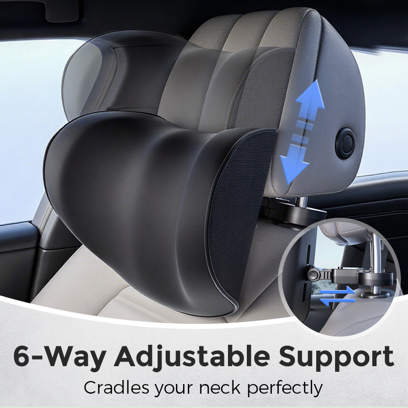 Adjustable U-Shaped Car Headrest Pillow – voalsz
